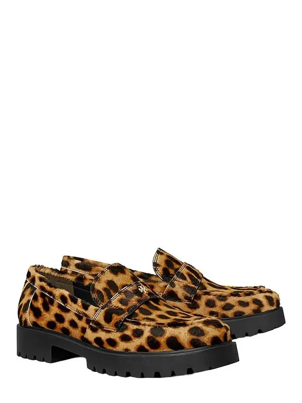 Tory Burch Classic Lug Loafers - Classic Leopard