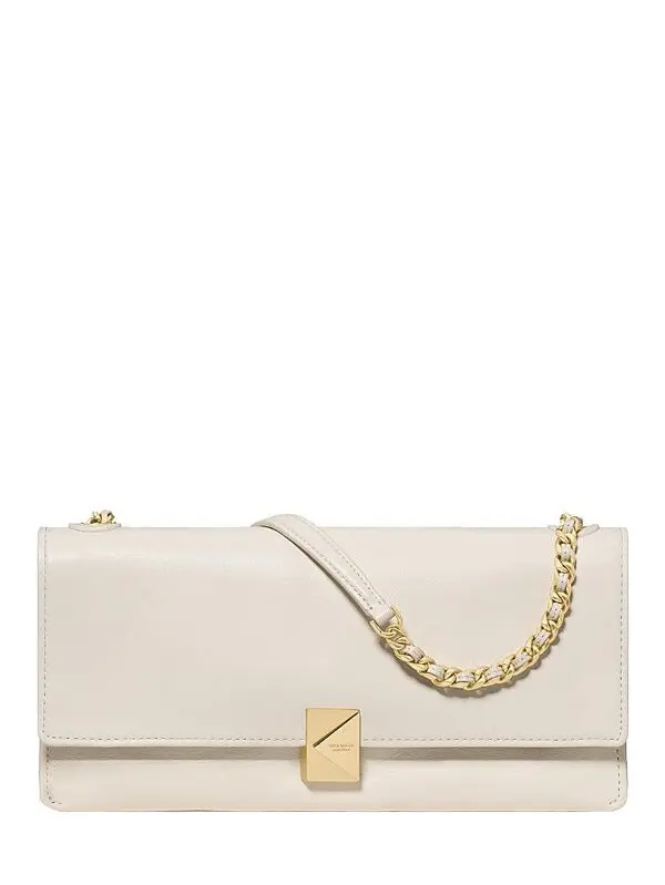 Kate Spade New York Deco Soft Shoulder Bag - Cashew Milk