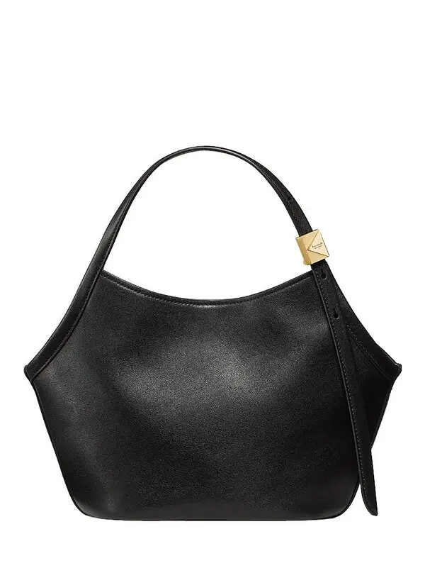 Kate Spade New York Deco Small Leather Tulip Tote - Black