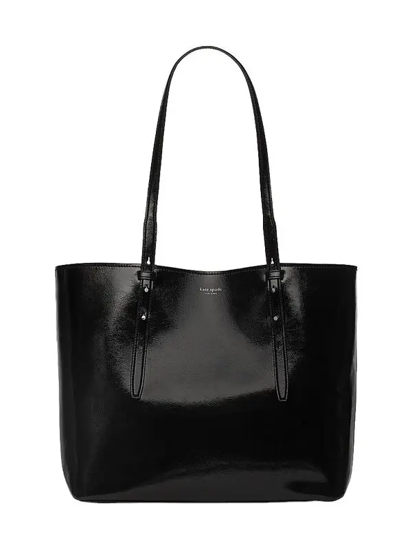 Kate Spade New York Patent Leather Tote - Black