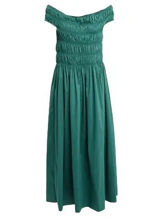 Liviana Conti Flared Maxi Dress - Green