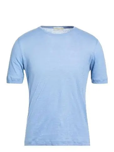 FILIPPO DE LAURENTIIS T-shirt Light Size Linen - Blue