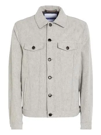 JACOB COHЁN Light Cotton-blend Jacket - Grey