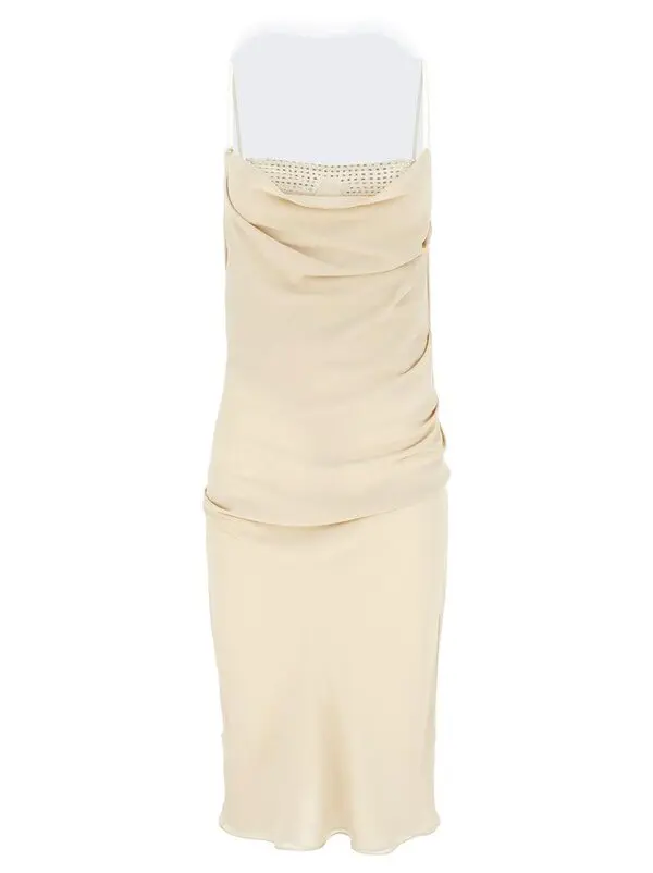 Attico Regular Fit Midi Dress - Pink