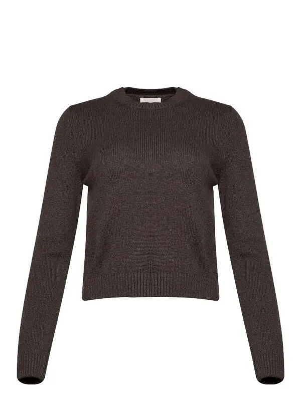 Khaite Leta Cashmere Sweater - Brown