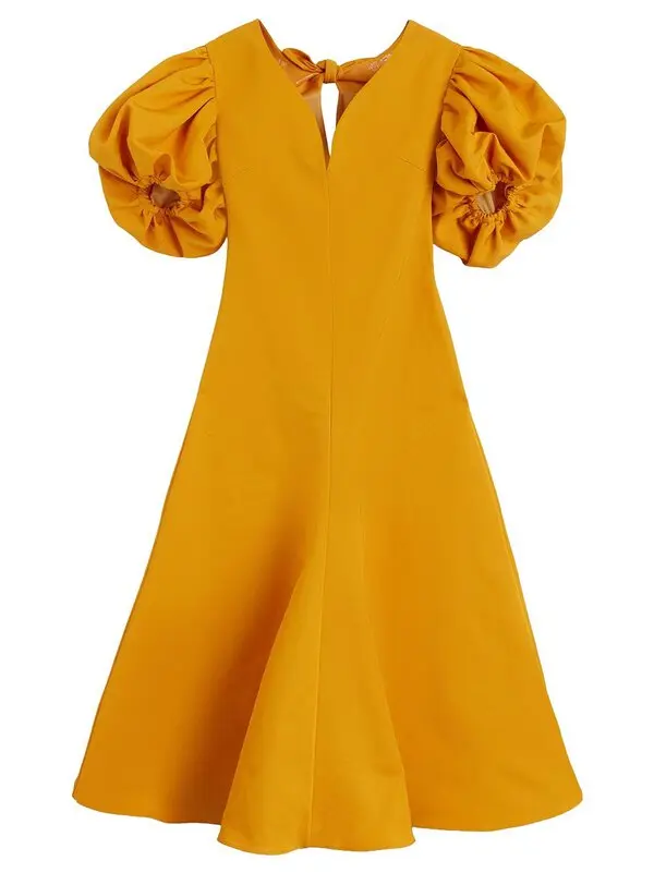 Rosie Assoulin Wind In Your Sails Mini Dress - Yellow