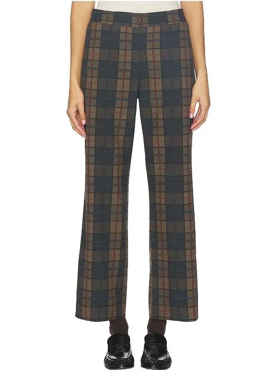MALBON Nora Pant - Plaid