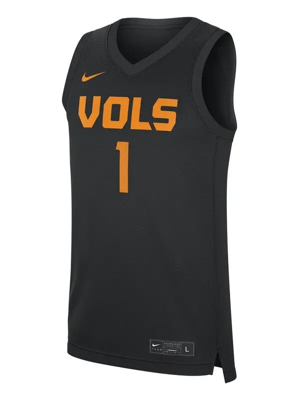 Nike Tennessee Replica College Basketball Jersey - Black
