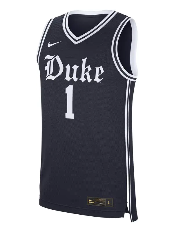 Nike Duke Replica College Basketball Jersey - Grey