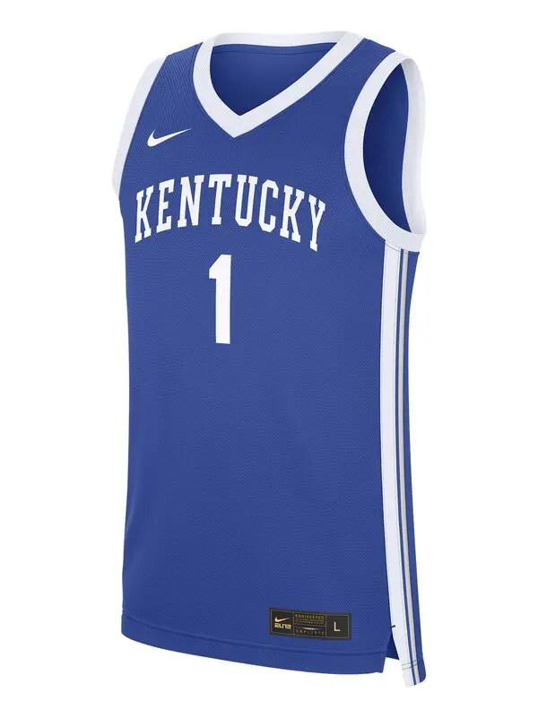Nike Kentucky Replica College Basketball Jersey - Blue