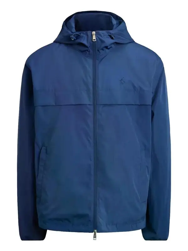 Polo Ralph Lauren Zip-fastening Hooded Jacket - Blue