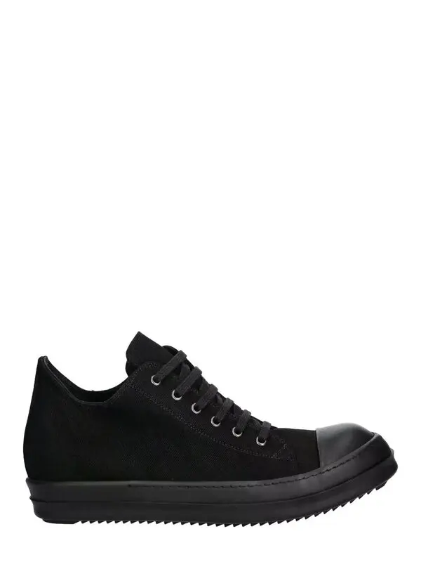 Rick Owens Low Sneaks Lace-up Sneakers - Black