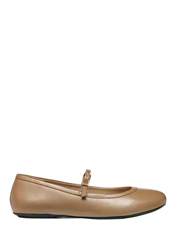 Geox Leather Ballet Flats - Neutrals