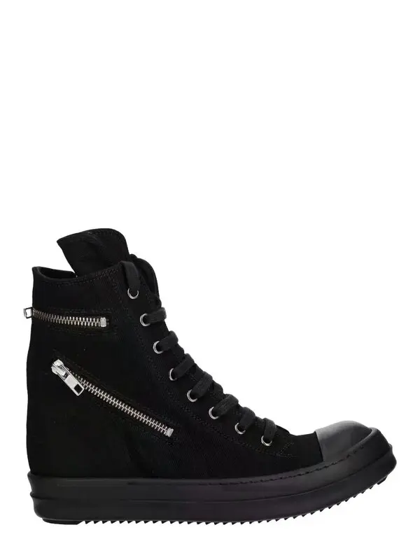 Rick Owens Cargo Sneaks High-top Sneakers - Black