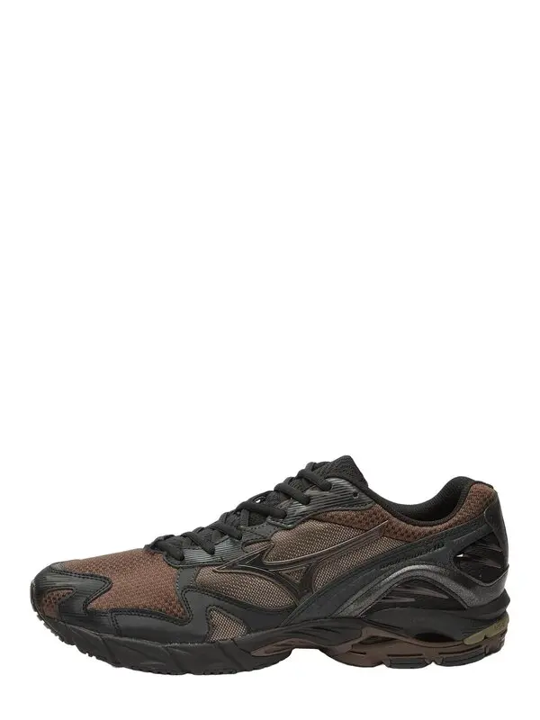 Mizuno X Vainl Archive Wave Rider 10 Sneaker - Chocolate Brown/pirate Black/black