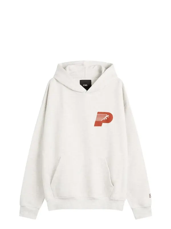 END. Pint Club Hoodie - Grey Marl