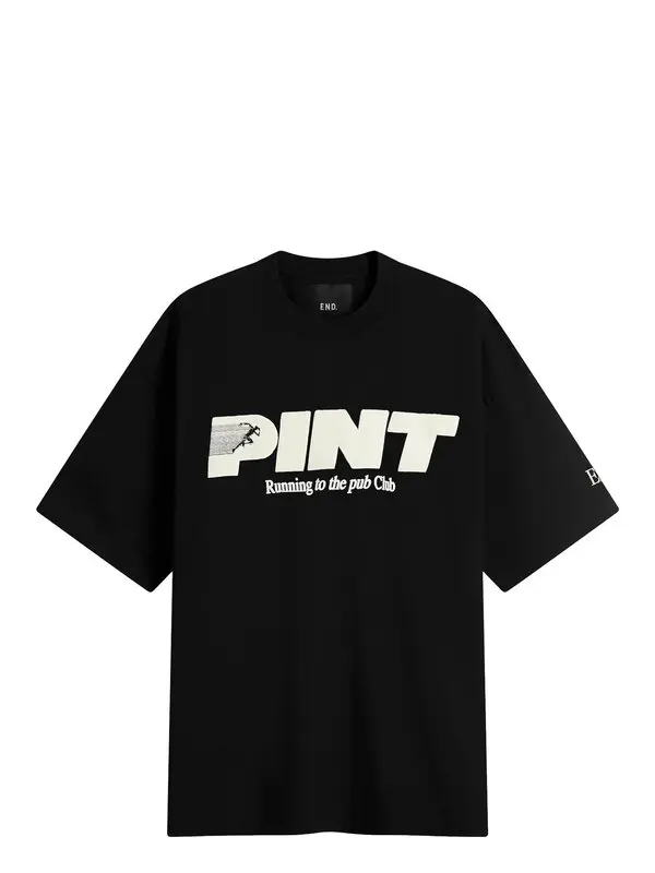 END. Pint Club T-shirt - Black