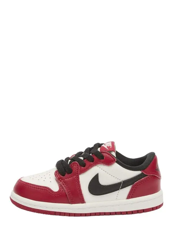 JORDAN 1 Retro Low Og Td Sneaker - Red/black/white