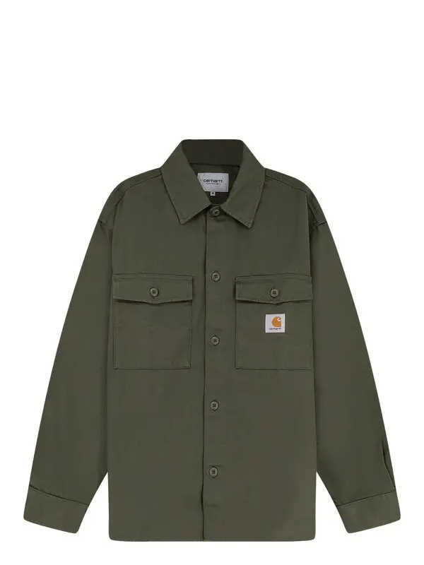 Carhartt Work In Progress Kelly Cotton Shirt - Green