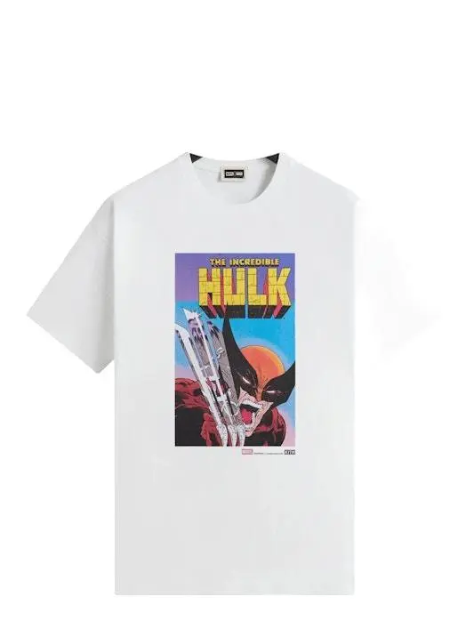 Kith X Marvel Hulk Vintage Tee Shirt - White