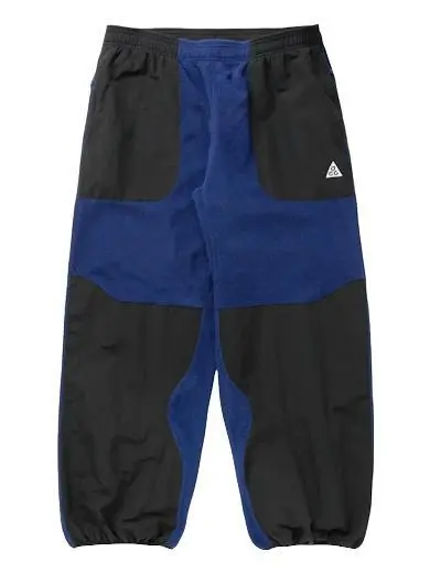 Nike Wolf Tree Polartec Fleece Pants - Black/blue