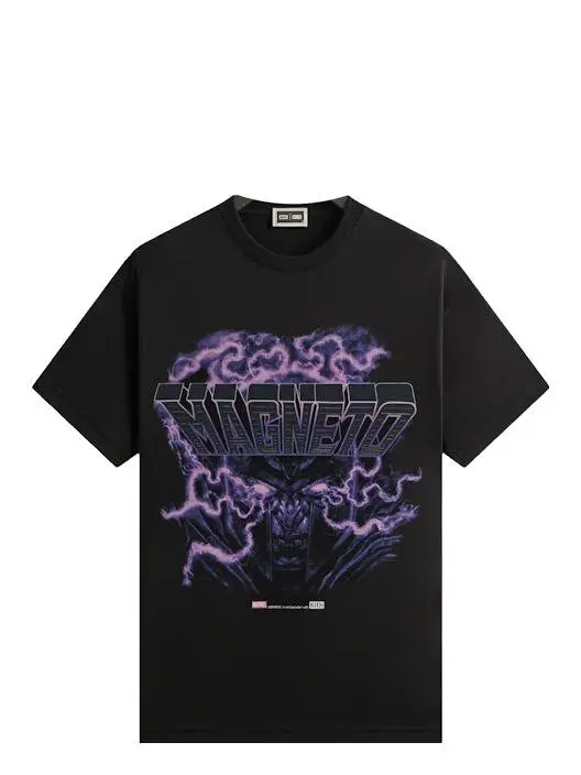 Kith X Marvel Magneto Vintage Tee Shirt - Black