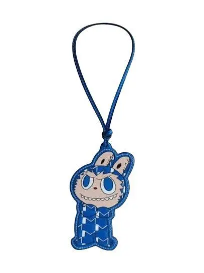 Moynat X Kasing Lung The Monsters Bag Charm - Blue