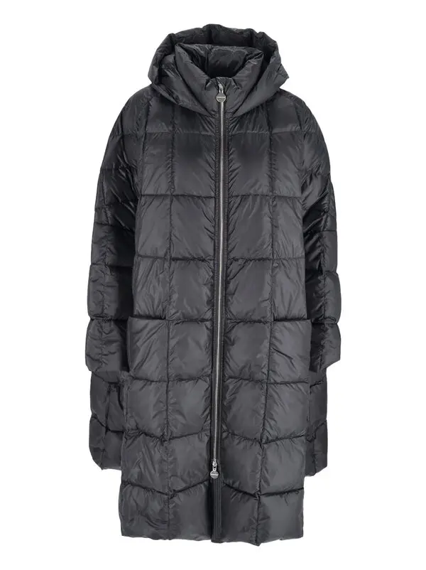 IENKI IENKI Maxi 'pyramid Leon' Down Jacket - Black