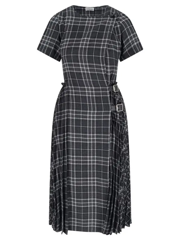 Burberry Meryl Midi Dress - Gray