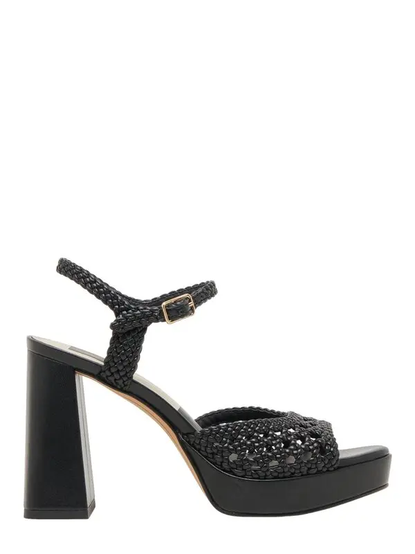 DOLCEVITA Peyten Heels - Black Woven Stella