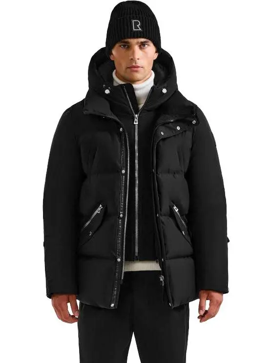 Rudsak Apollo Heritage Quilted Down Parka - Black