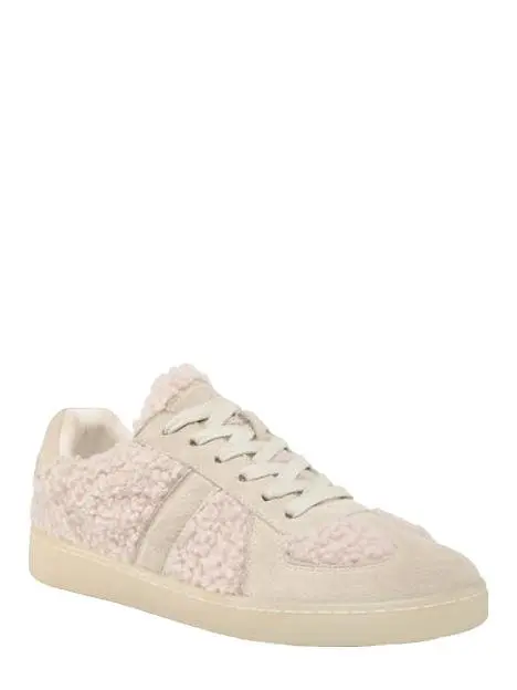 J/SLIDES NYC Heidi Shearling Sneaker - Natural