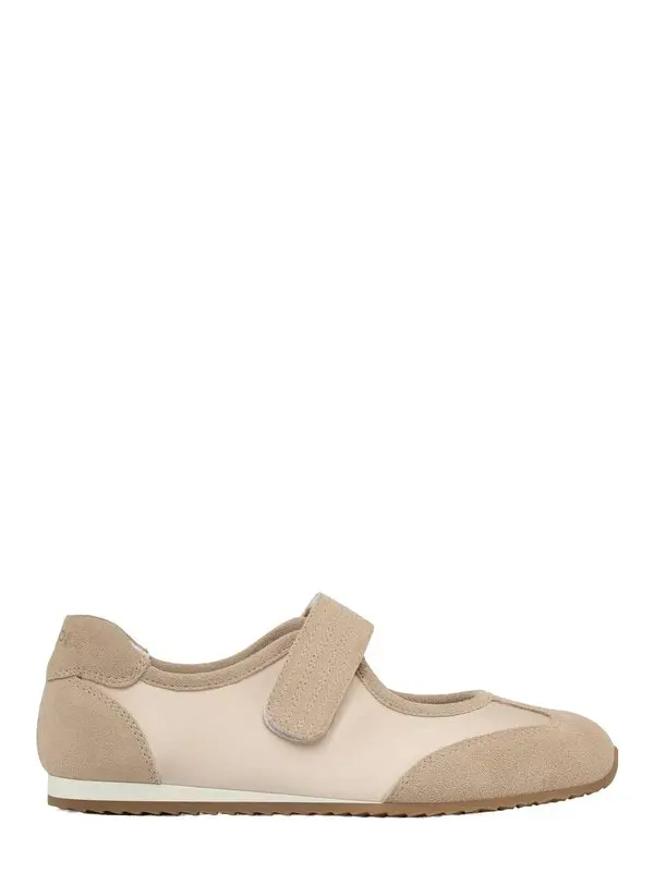 J/SLIDES NYC Patricia Mary Jane Sneakers - Beige/khaki