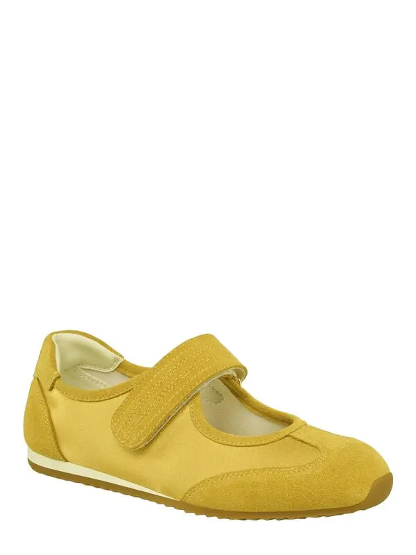 J/SLIDES NYC Patricia Mary Jane Sneakers - Yellow