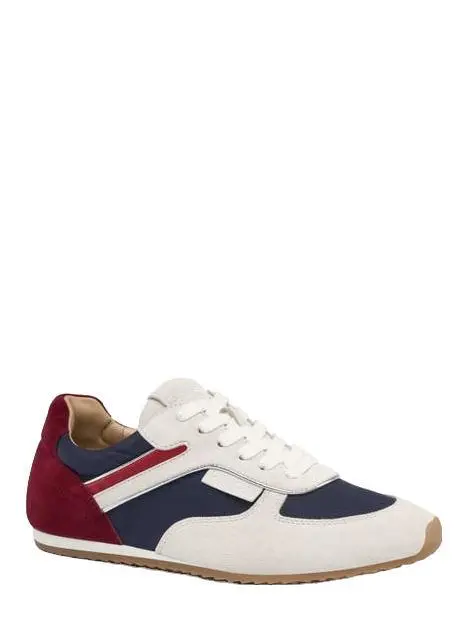 J/SLIDES NYC Poppy Suede Sneakers - Navy