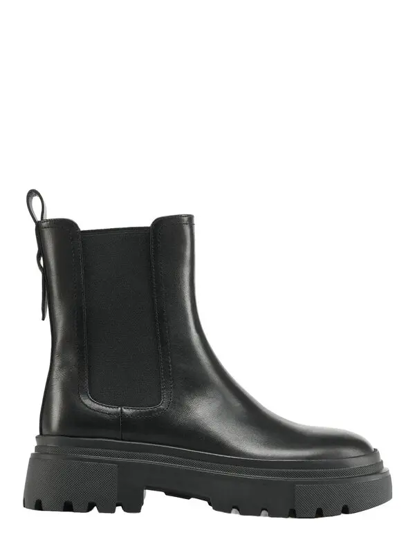 J/SLIDES NYC Brame Leather Chelsea Boots - Black