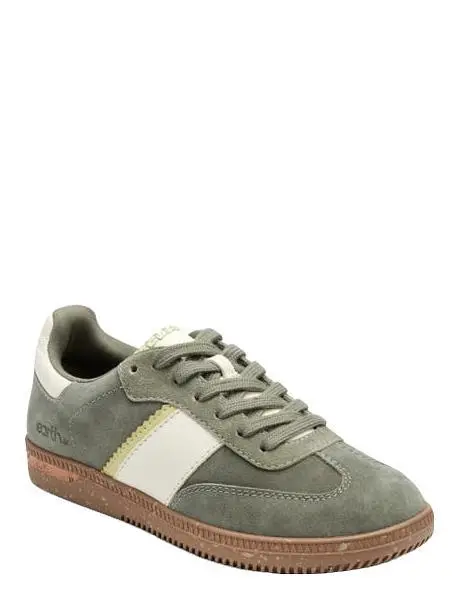 EARTH® Penny Leather Sneaker - Dark Green
