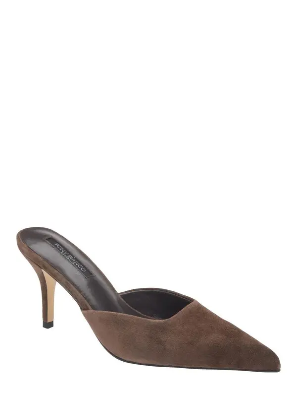 TONY BIANCO Cosmic Pointed Toe Pump - Espresso Suede