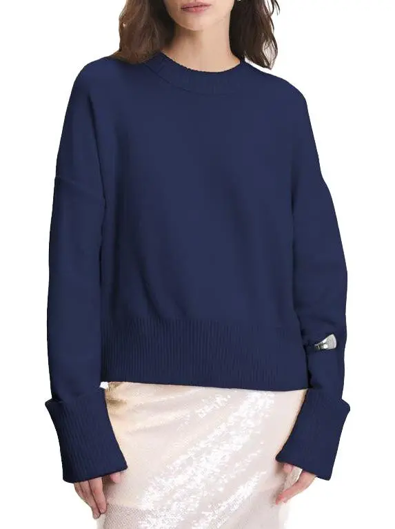Deluc Ryan Crewneck Sweater - Navy
