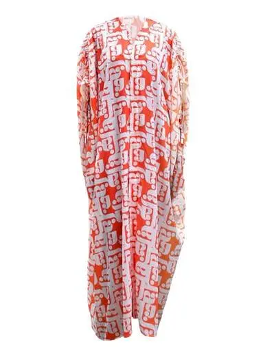 FLAUNT ARCHIVE Gradient Caftan - Orange