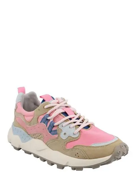 Mia Field Sneaker - Pink Multi