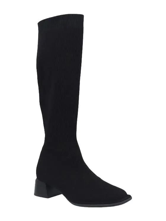 L'AMOUR DES PIEDS Nolita Knee High Boot - Black Fabric