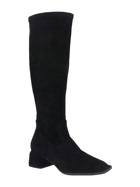 L'AMOUR DES PIEDS Nolita Knee High Boot - Black Suede