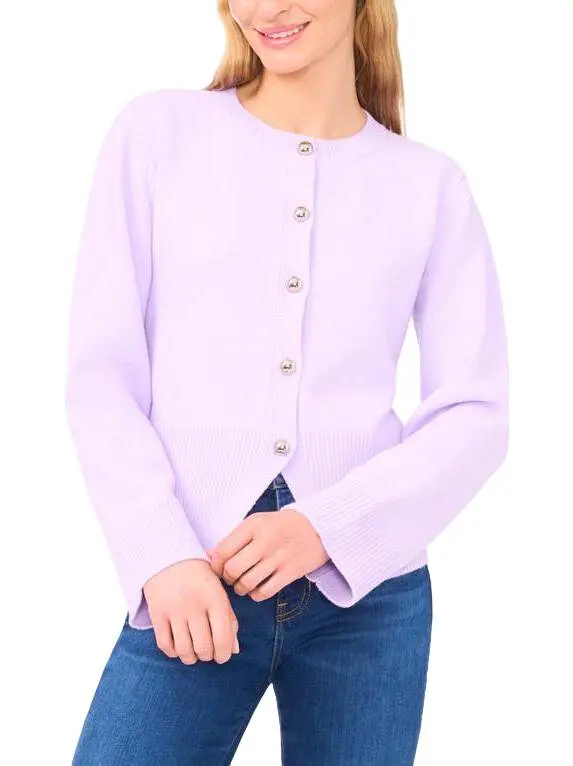 Ted Baker London Della Fitted Cardigan - Periwinkle