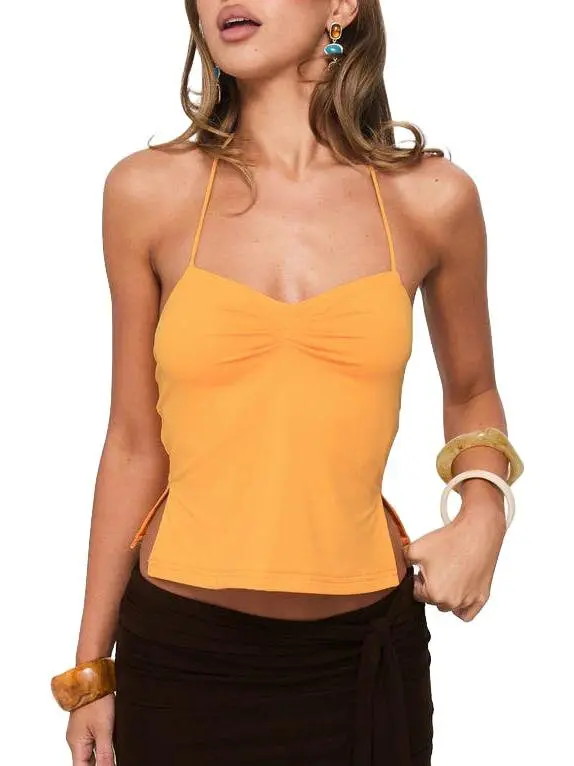 Princess Polly Rehna Halter Top - Orange