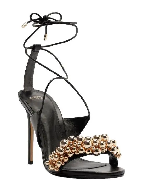 ALEXANDRE BIRMAN Gia Ankle-tie Sandal - Black
