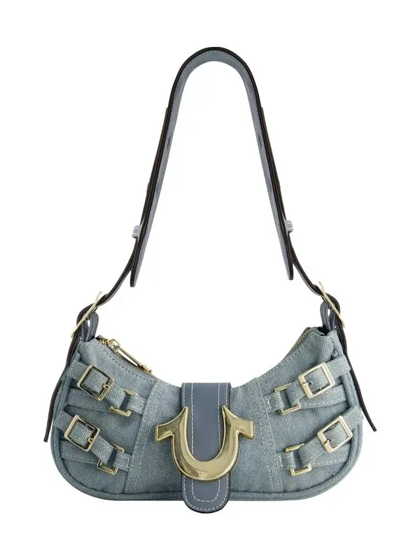 True Religion Multi-strap Shoulder Bag - Denim