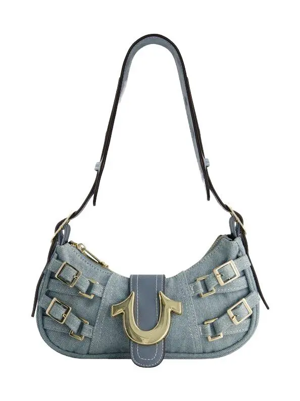 True Religion Multi-strap Shoulder Bag - Denim