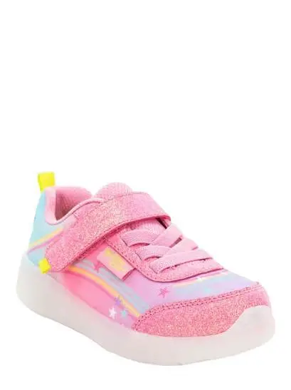WESTERN CHIEF Flash Feet Light-up Sneaker - Pink