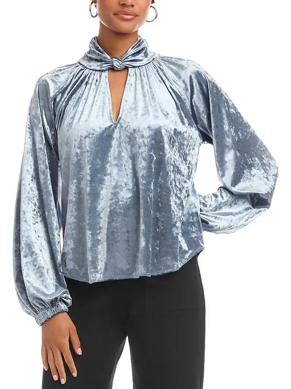 Fifteen Twenty Alana Keyhole Top - Ice